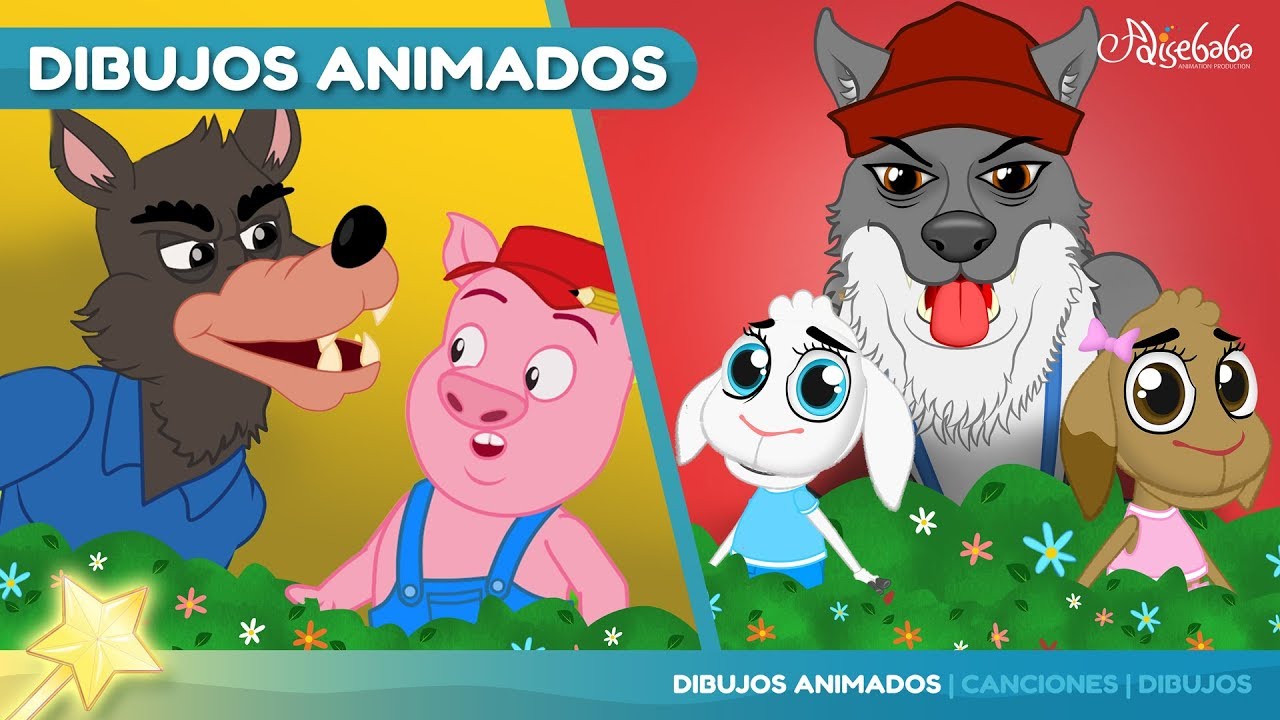 2 Cuentos | Los Tres Cerditos | El Lobo Feroz 🐺 Cuentos Infantiles en Español