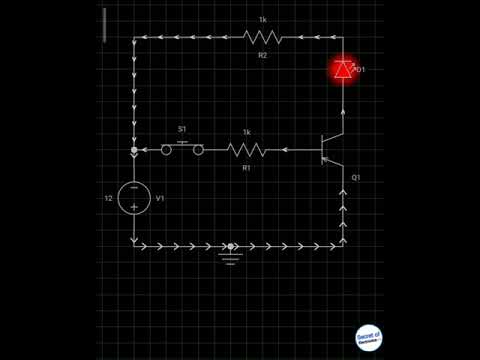 How PNP transistor work in electronics circuit