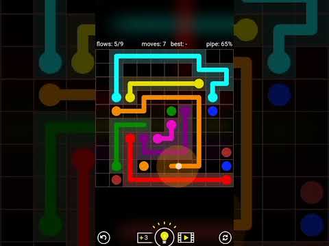 Flow free 10×10 #gaming #shorts #flow #games