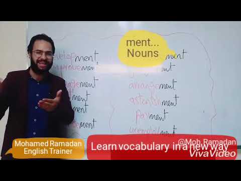 Enrich your vocabulary (12 words ending in ment)