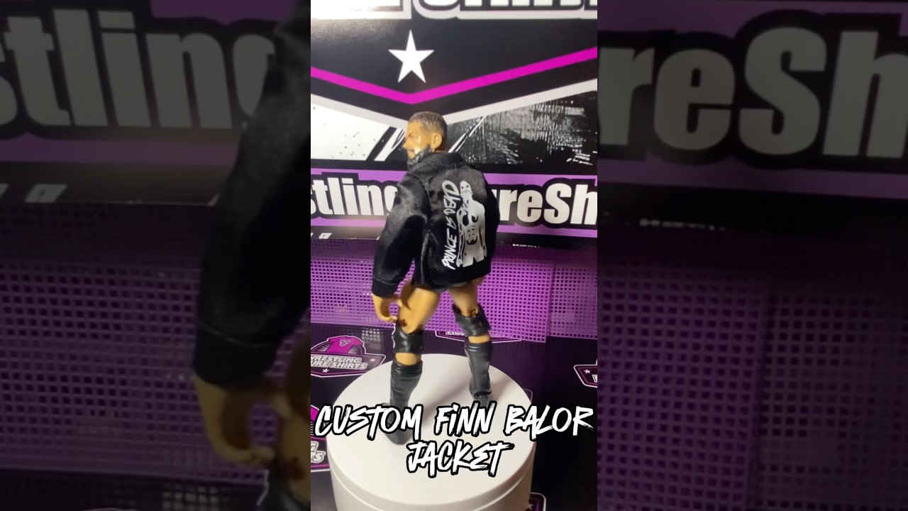 Custom Finn Balor Elite Figure Jacket For @F74NK13 #wwe #wwefigures