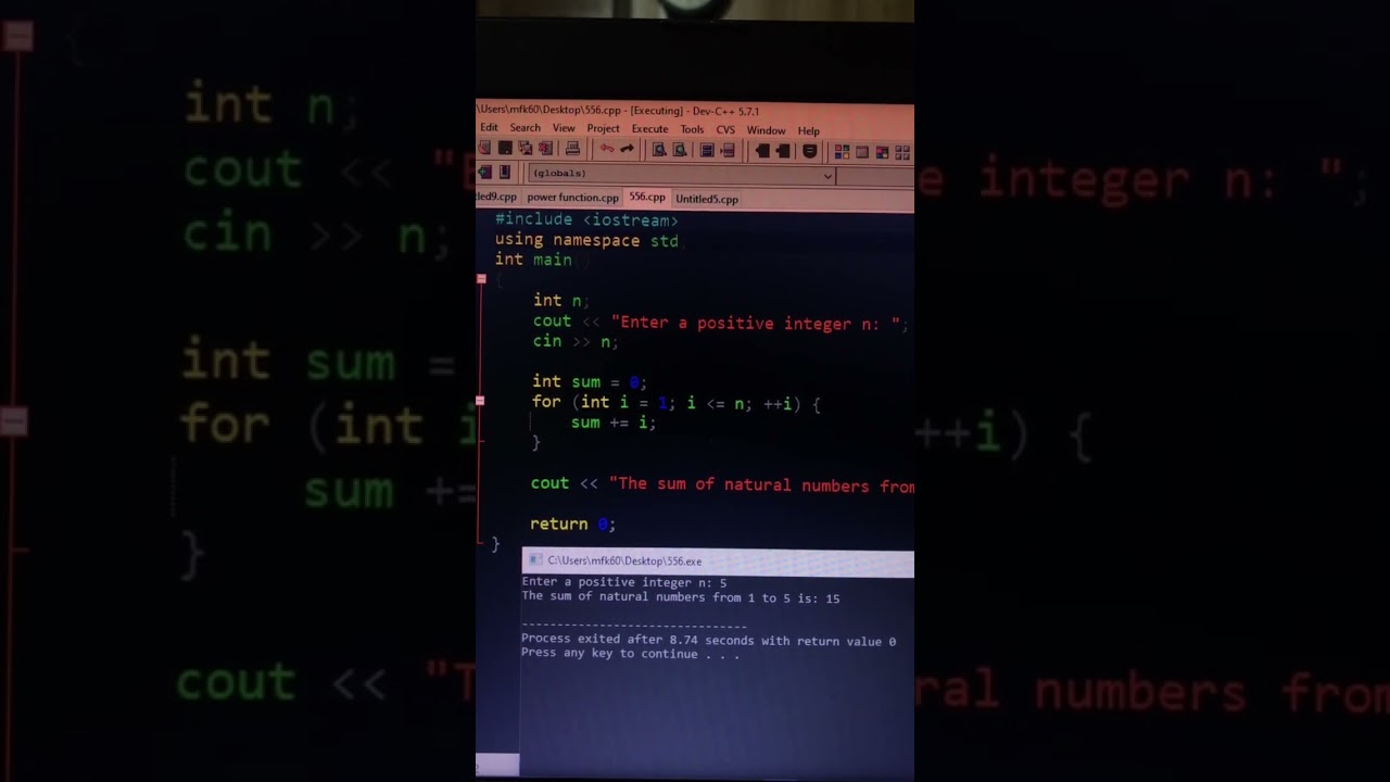 natural number c++ #codinglife #coders #codingninja #codemasters #codelife #coding #code #coders