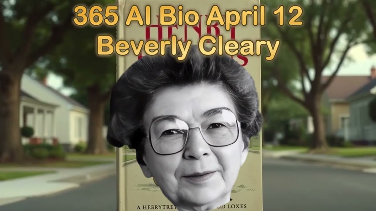 【365 Bio】April 12 Beverly Cleary, Happy Birthday 🎂🎉📚👧🐶 #Lifestory #Biography #BeverlyCleary