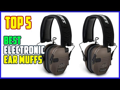 TOP 5 Best Electronic Ear Muffs 2025