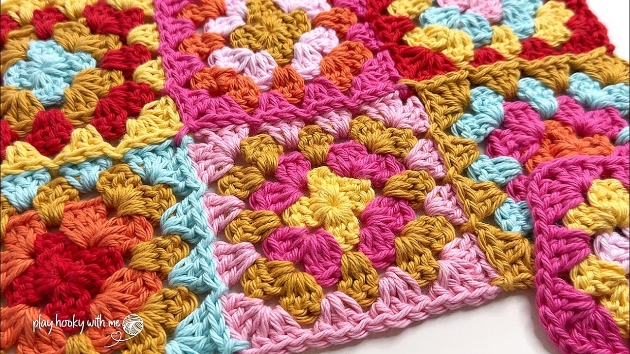 The Easiest Join-As-You-Go for Granny Squares (Works in Any Order!)