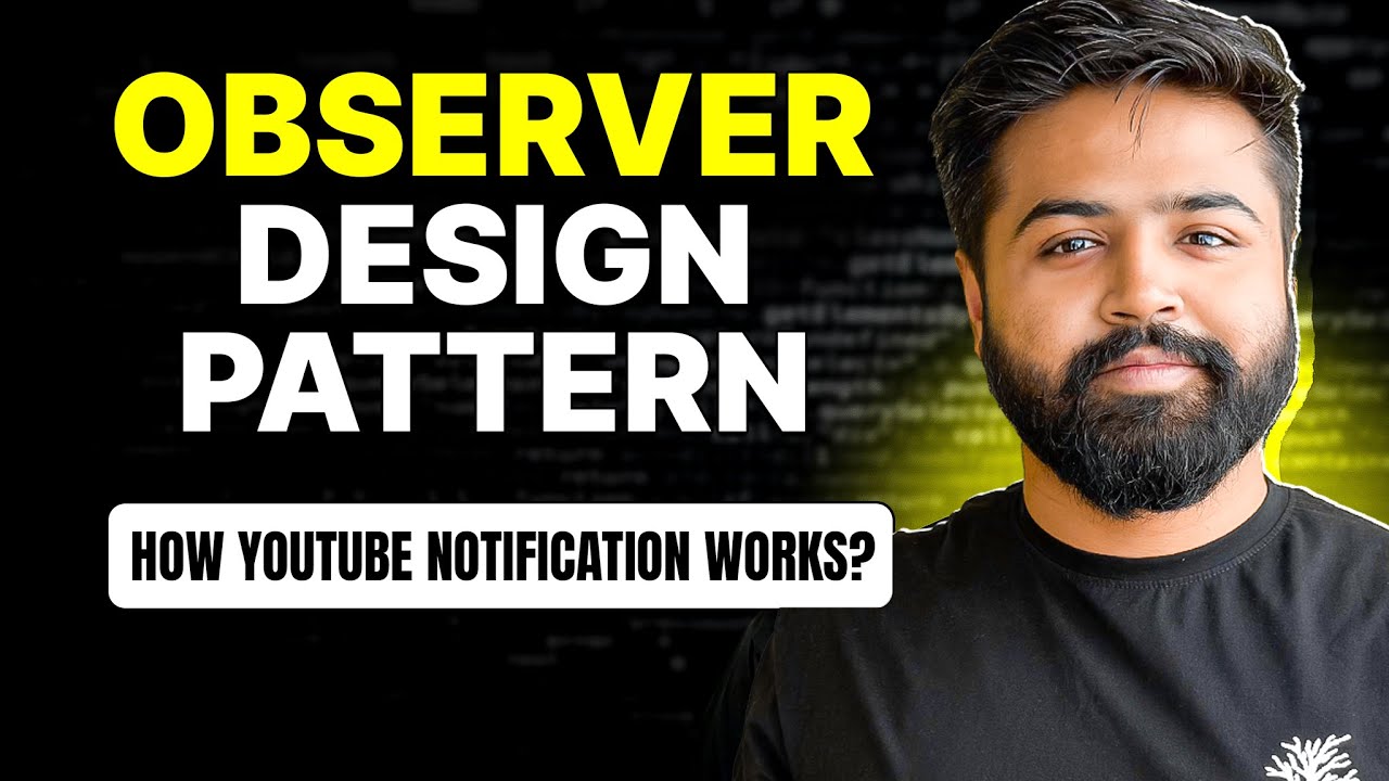 Observer Design Pattern Explained | Real-Life Use Case + Code Example