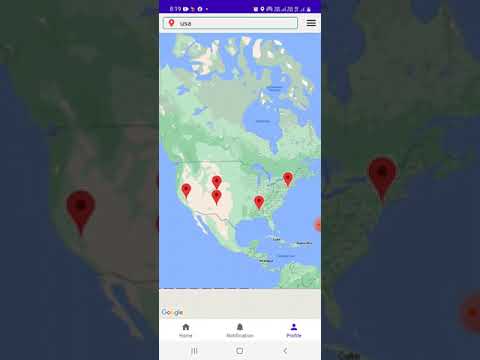 Upload your location and users can find your location by marker |  Google map on android studio
