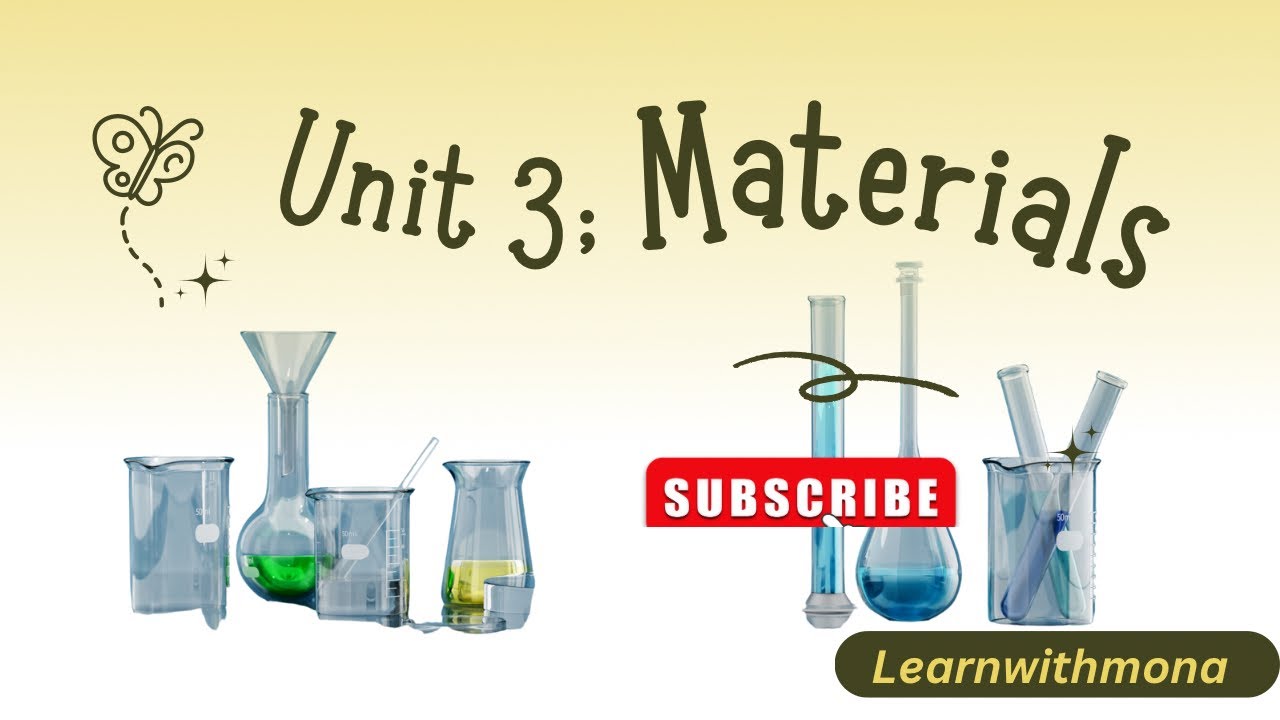 Materials, substances and particles; Cambridge primary science learner’s book 4 