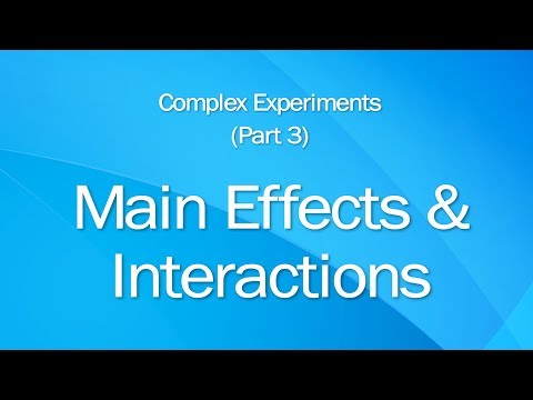 3 Main Effects and Interactions