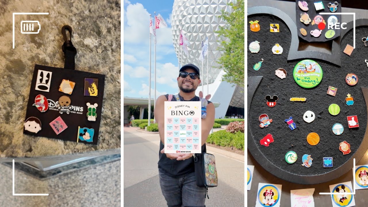 Pin Bingo At EPCOT - July 2025