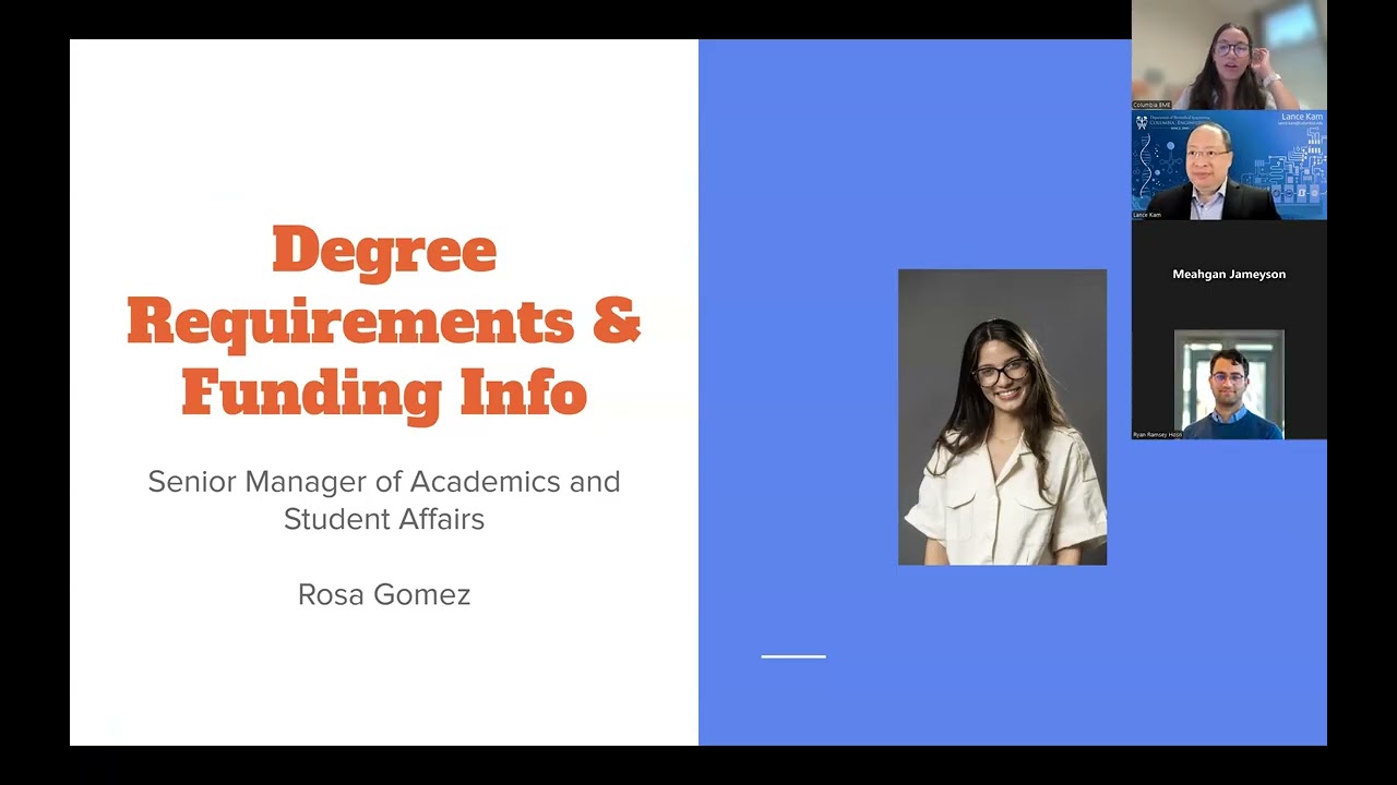 Columbia BME PhD Info Session 11.10.25
