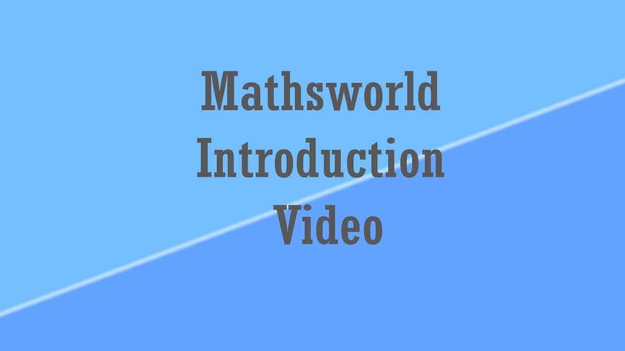 Mathworld introduction video