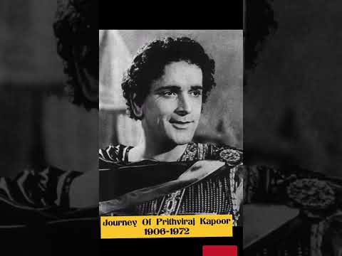 Journey Of Prithviraj Kapoor(1906-1972)#shorts #viral #trending /pls subscribe
