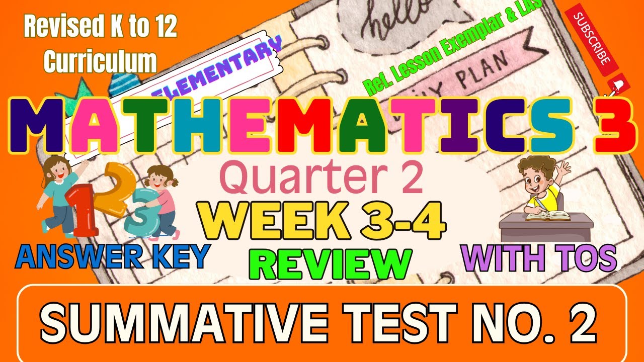 MATH 3 Q2 Summative Test No  2