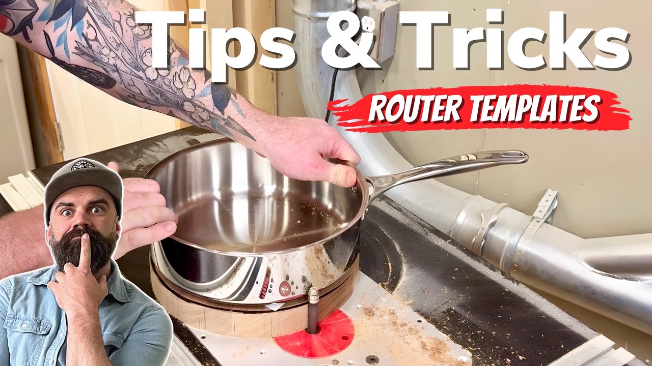 Router template tips and tricks video - Wood Shop - MakeICT