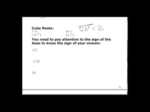 097-55 Simplifying Radicals