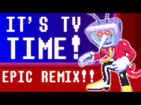DELTARUNE CHAPTER 3 - TENNA BOSS THEME | IT'S TV TIME! | EPIC COVER REMIX