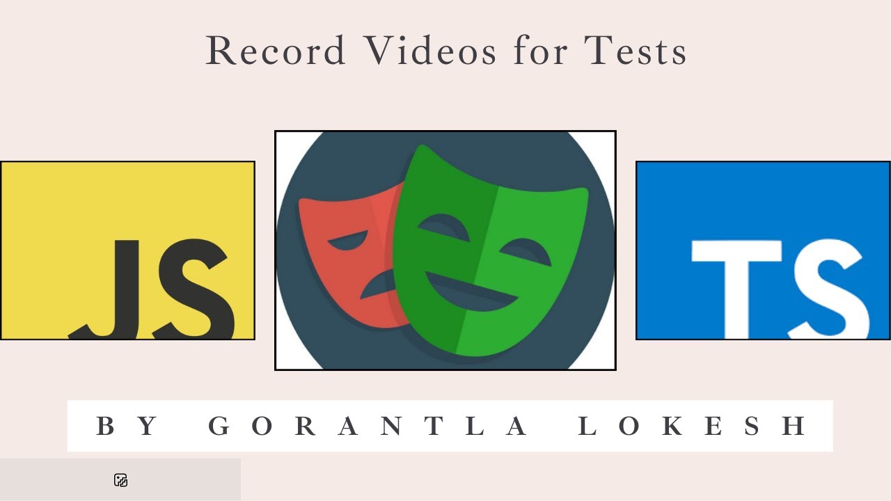 [2024] Part 26: How to Record Videos for Tests  in Playwright | JavaScript & TypeScript