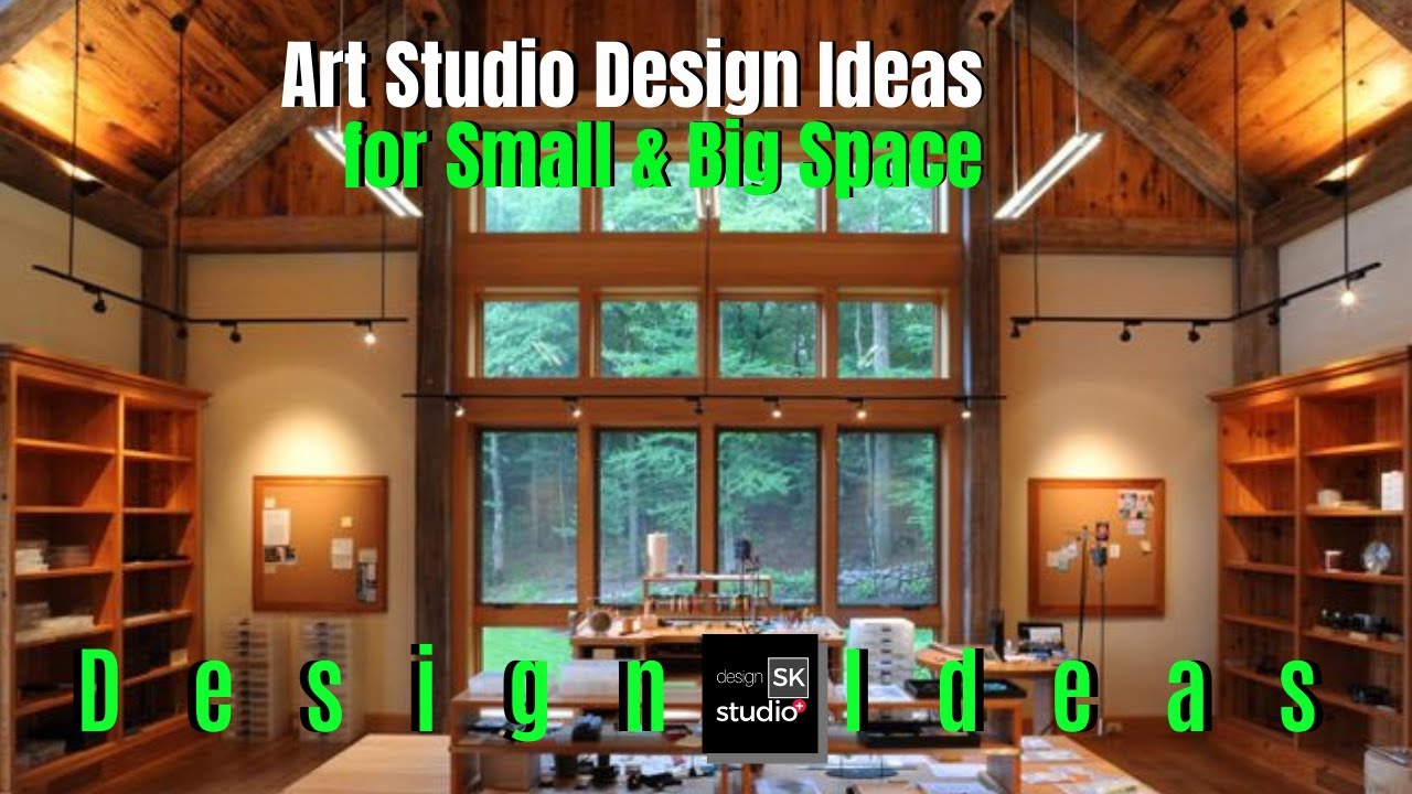 Art Studio Design Ideas for Small & Big Space