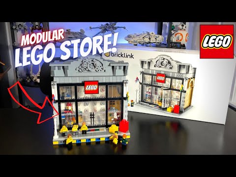 LEGO Store Modular Building Review! Bricklink Designer Program Round 2!