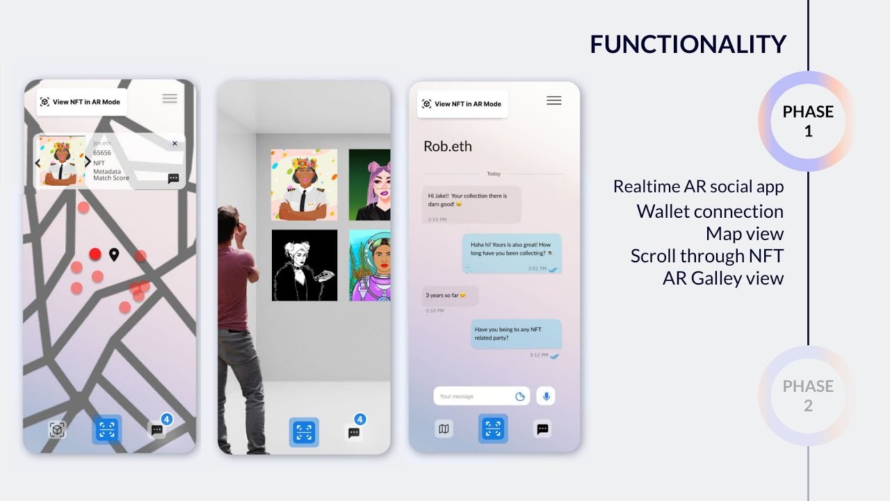 ExperiAR Product Demo (Web3 Hackathon by Developer DAO)