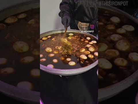 #ofada #stew #nigerian #super #spicey #butt #burning #heat but #delicious #beefparts n #boiled #eggs