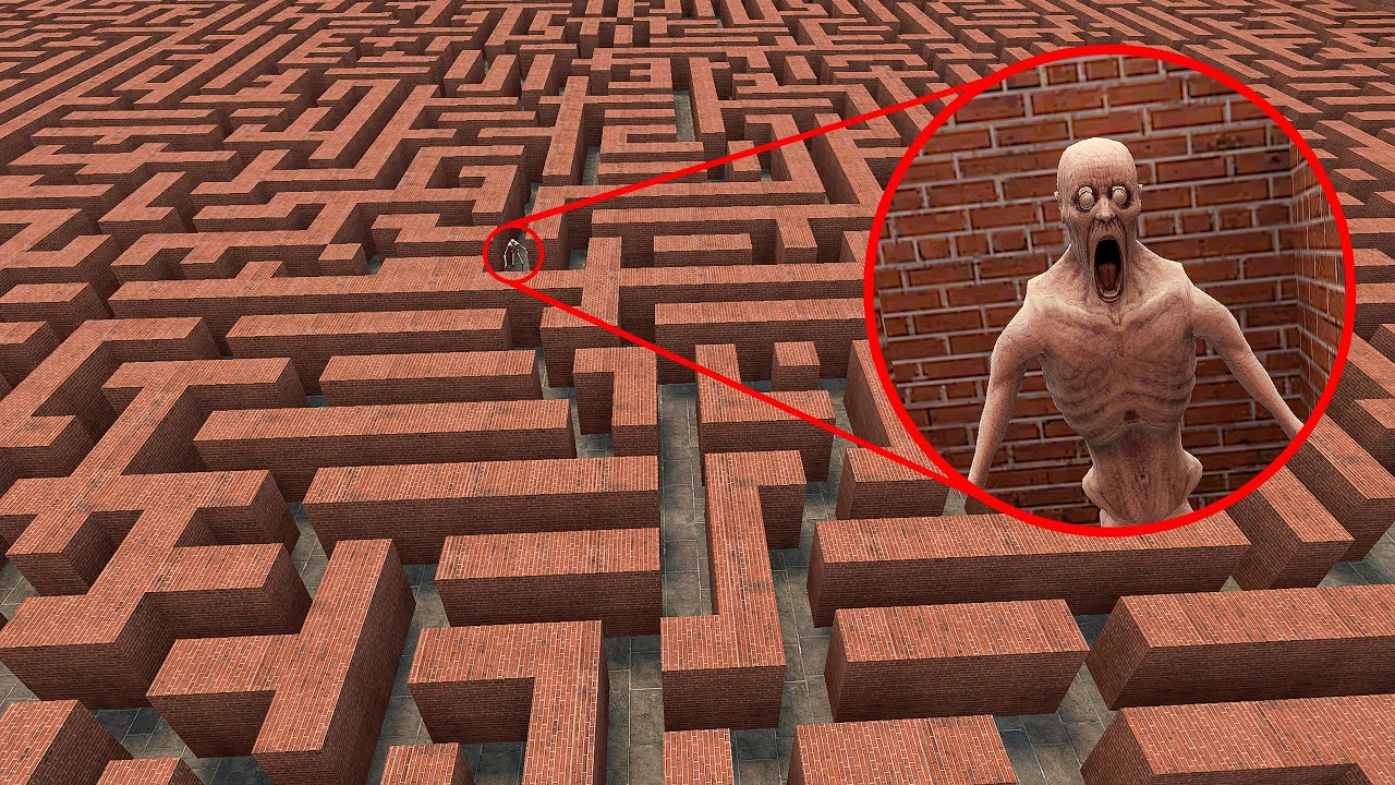 Never Going To Maze With SCP-096 InGarry's Mod #2