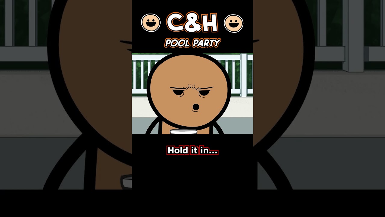 Pool Party - #shorts #bathroom #animation