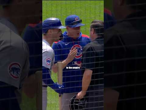 MLB Player Ejected For Almost Nothing