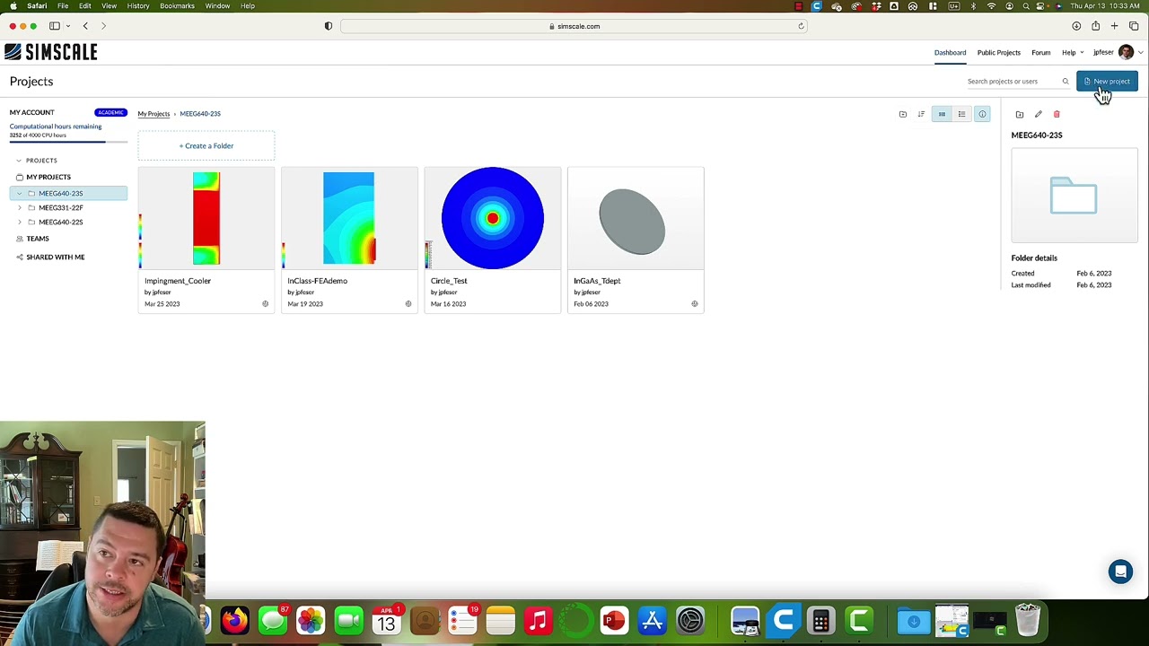 FEA HT Demo 2: Simscale Project Setup