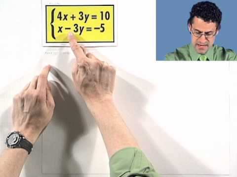 Elimination by Addition and Subtraction - Examples & Practice - Expii
