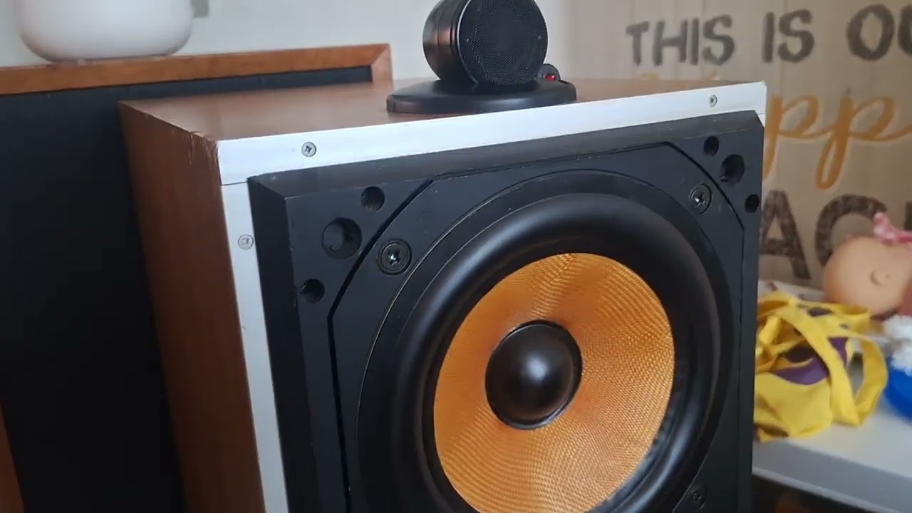 B&w dm7 mk2 + sansui qrx 
