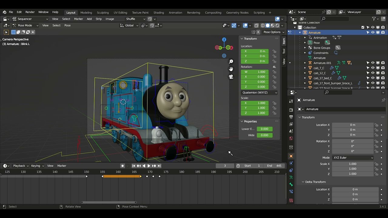 Using Thomas's CGI Prop in blender