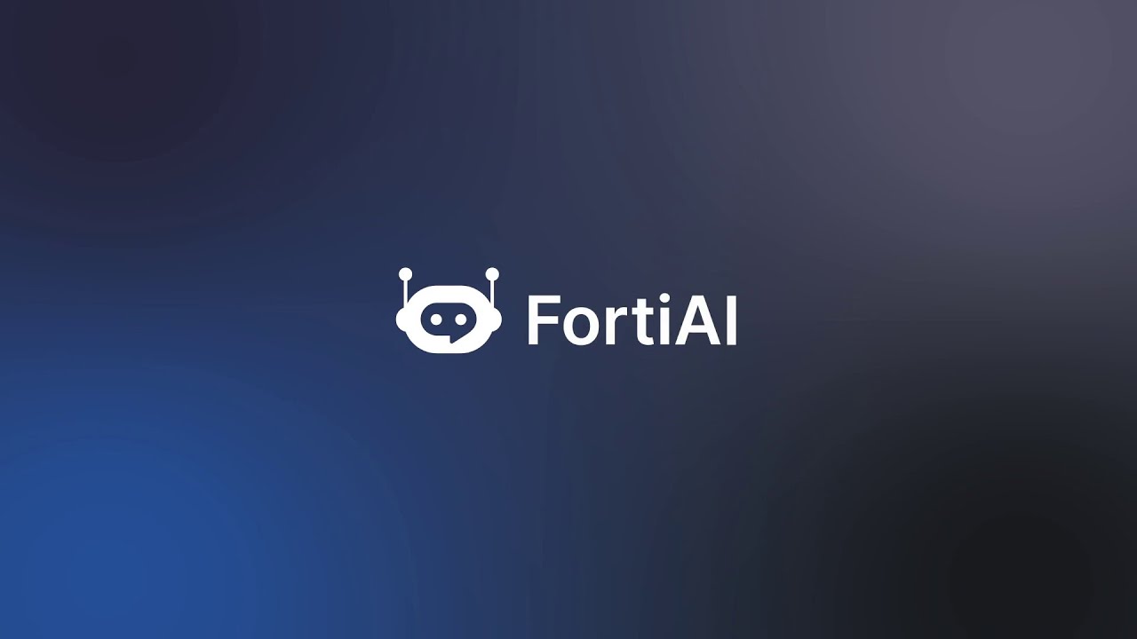 Elevate Cybersecurity with FortiAI | FortiAnalyzer