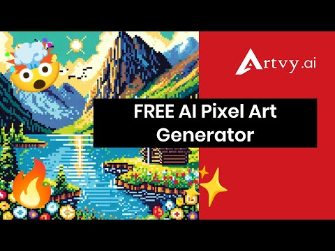 FREE AI Pixel Art Generator - Deepart - Midjourney - Flux