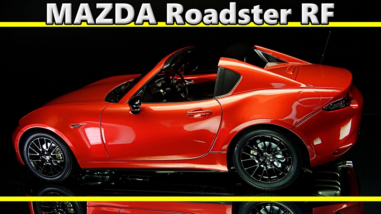 MAZDA MX-5 RF / TAMIYA 1/24 / Scale Model / full build / ASMR