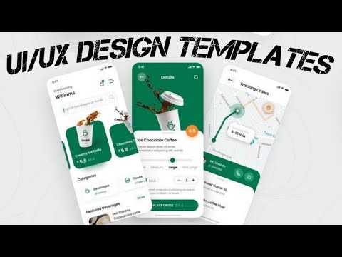 ui/ux design templates // ui ux design for mobile app // UI/UX Animation design ||