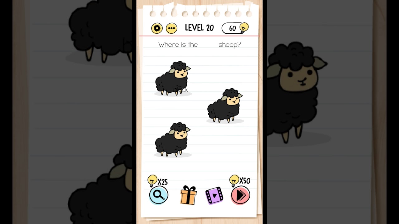 Brain Test Level 20 - 30 Simple Walkthrough