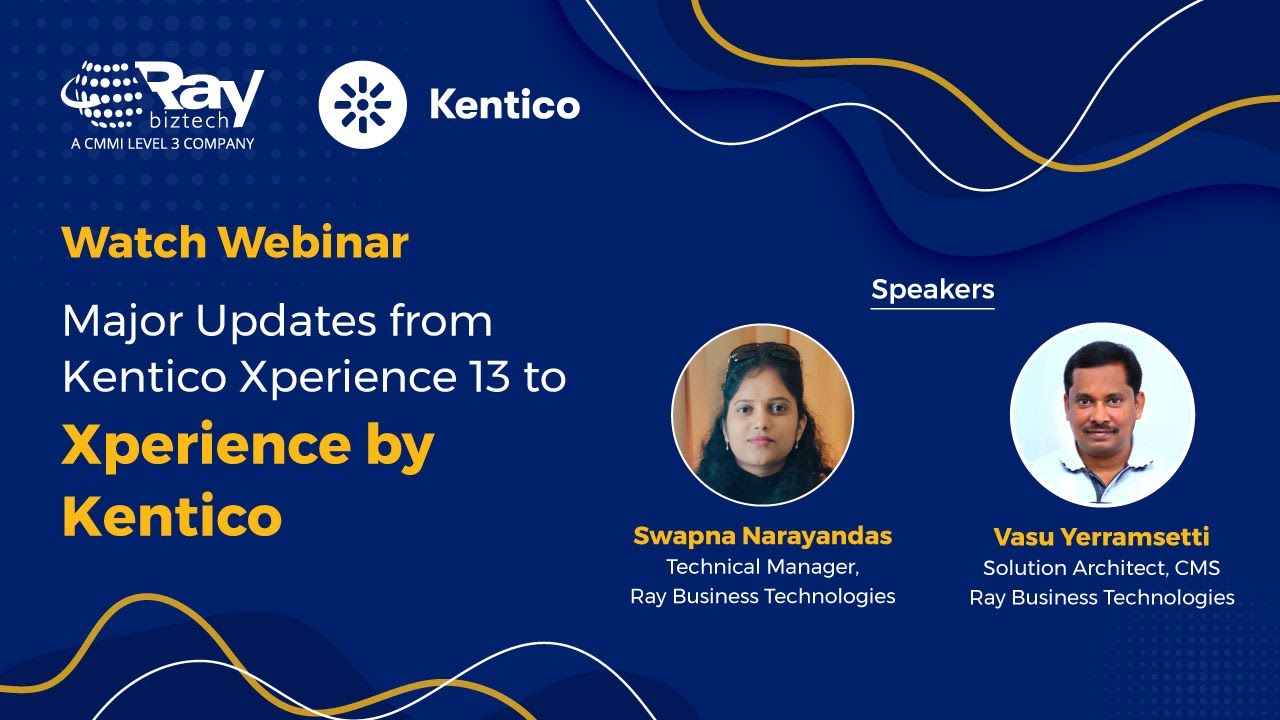 Webinar on Major Updates From Kentico Xperience 13 to Xperience by Kentico