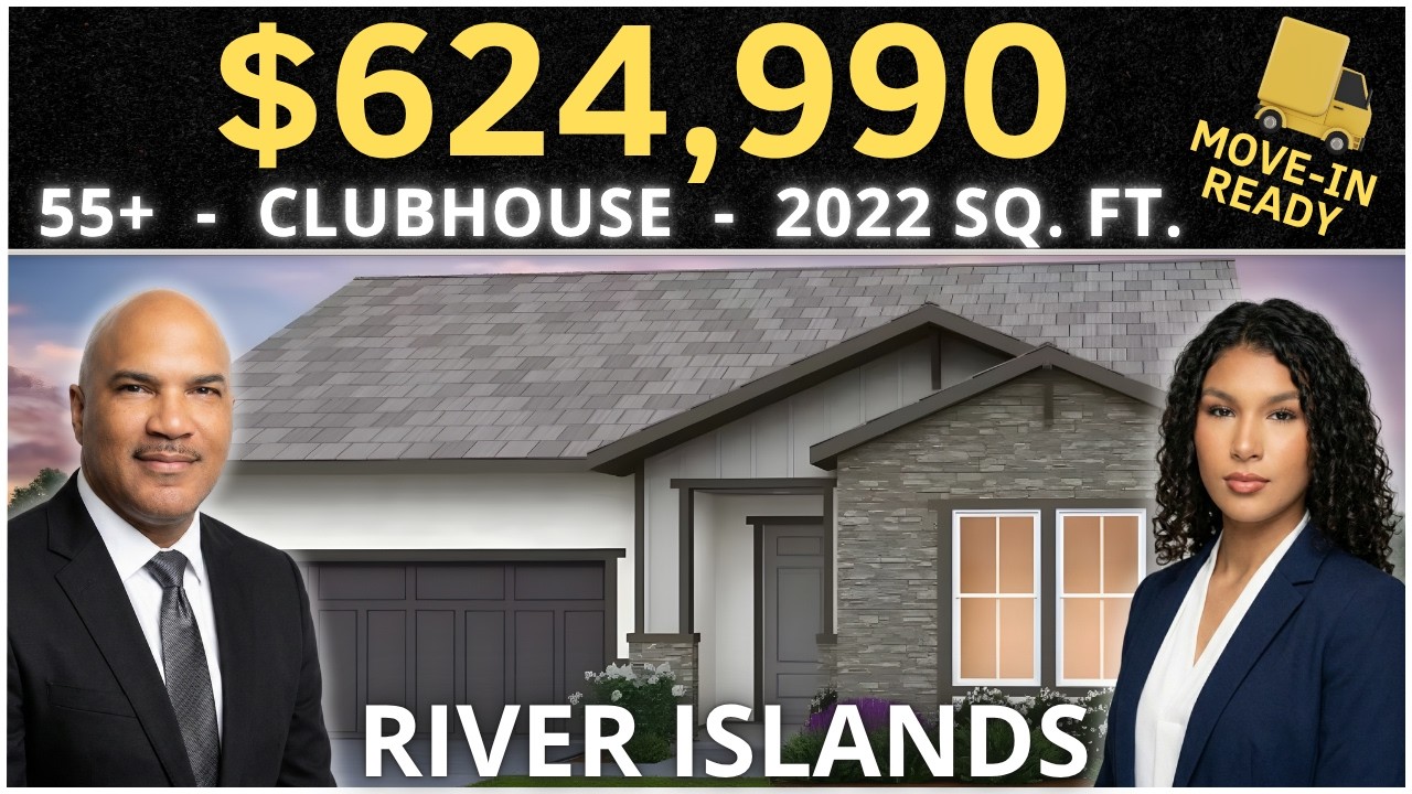 Lathrop California New Homes - River Islands Preview of the Beautiful Preserve Model
