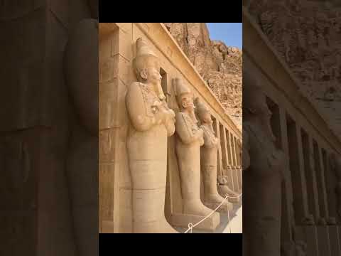 Egypt - Luxor - Mortuary Temple of Hatshepsut #travel #tourist #history #adventure #hatshepsut