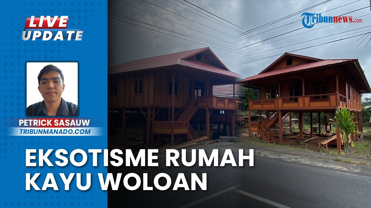 Rumah Panggung di Woloan Jadi Ikon Budaya Kota Tomohon Sulawesi Utara ...
