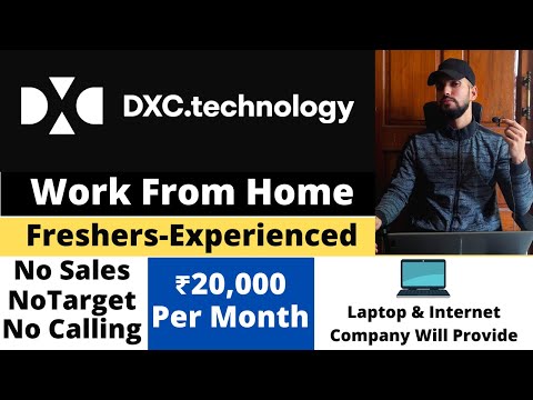 DXC Technology Work From Home Jobs 2022 For Freshers