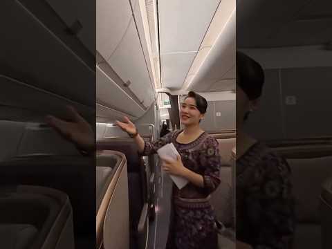 Is this the best Singapore Airlines Business Class can offer? #shorts #aviation #singaporeairlines