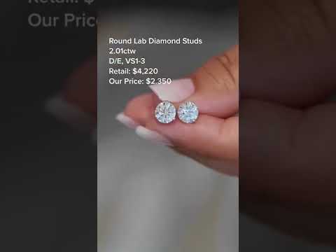 Diamond Stud Earrings