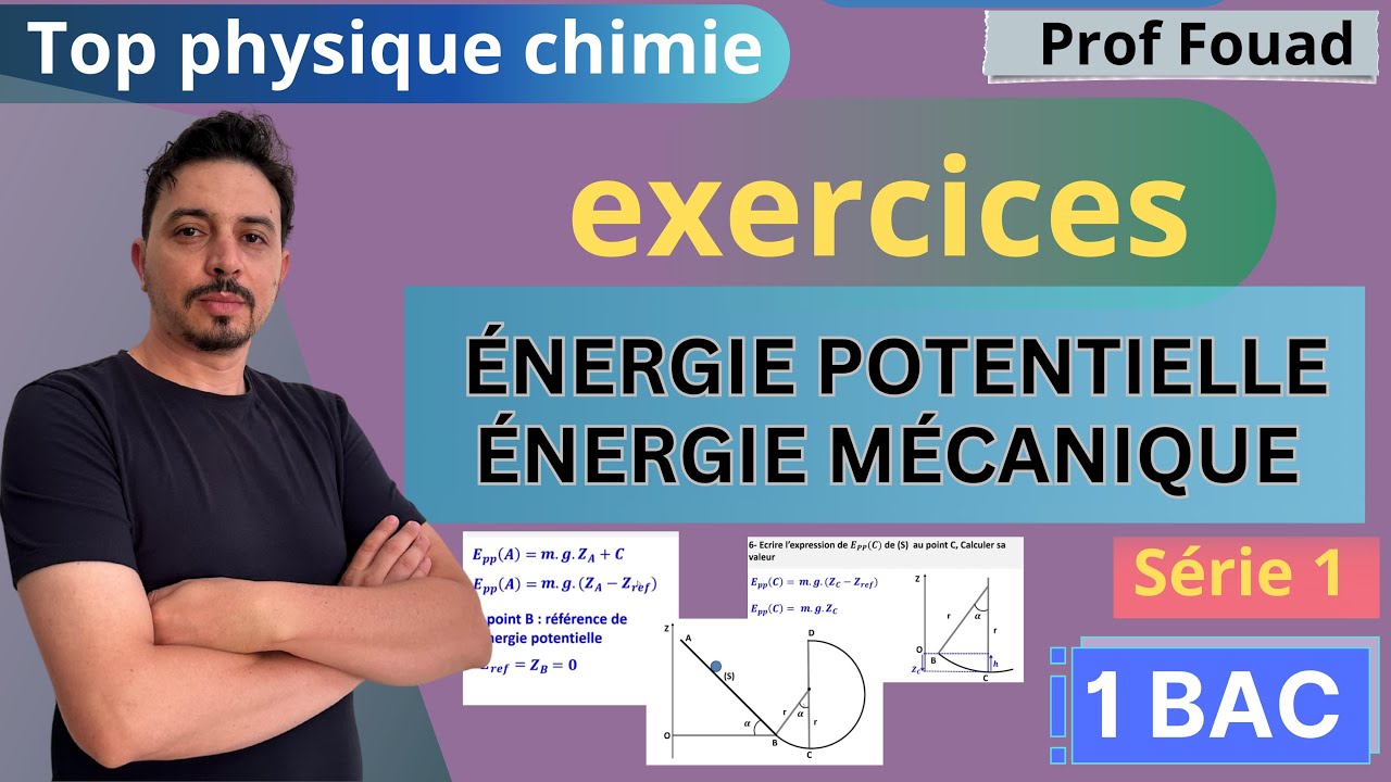 exercises potential energy mechanical energy 1 baccalaureate series 1