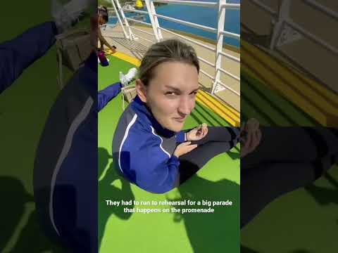 There are ZERO days off for crew members on cruise ships unless you have THIS job