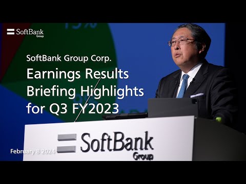 Highlight Video: SoftBank Group Corp. Earnings Results Briefing for Q3 FY2023