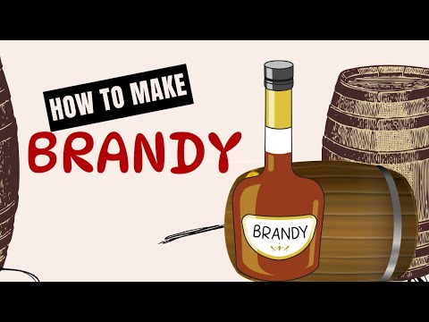 Brandy making process step by step guide I Main & Basic Ingredients I Recipe I Distillation Process