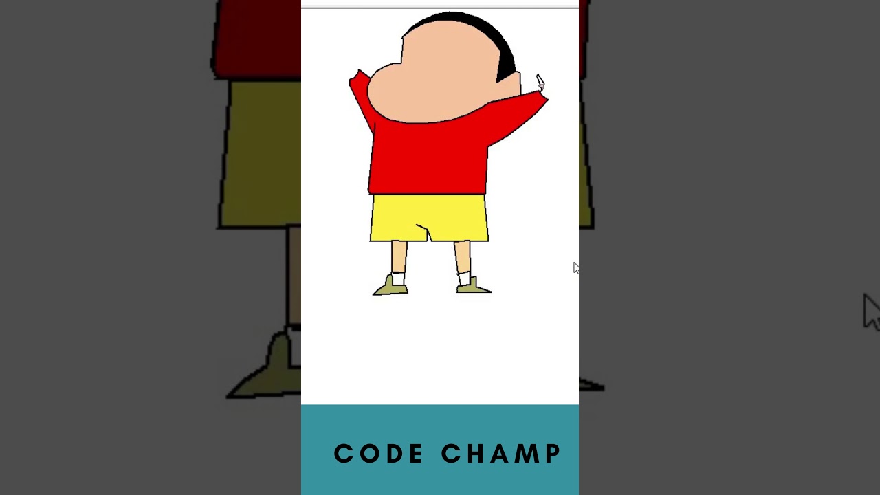Draw Shinchan using python turtle #python #pythonprogramming #pythonturtle #pythontutorial